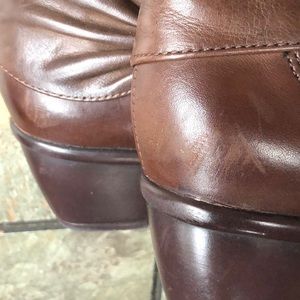 Clarks | Shoes | Beautiful Brown Leather Clark Boots By Clarks | Poshmark
